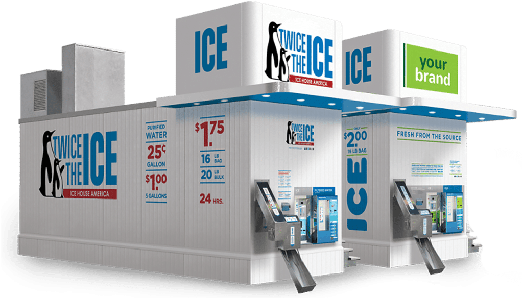 Ice & Water Vending Machines for Sale | Ice House America