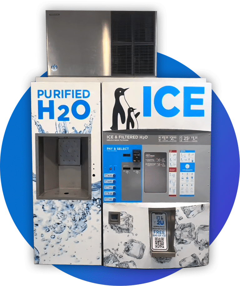 The Water & Ice Vending Machine Leader | Ice House America