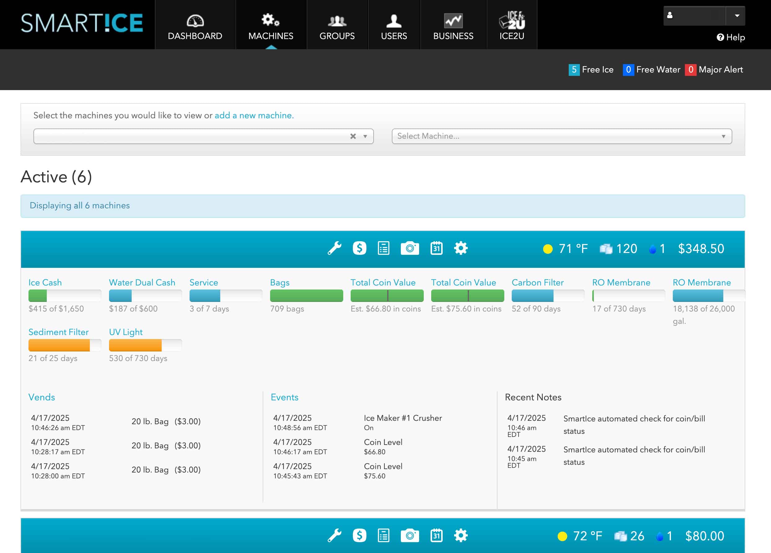 SmartIce Remote Management - Ice House America